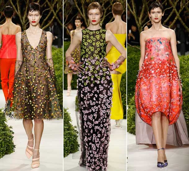 Raf Simons unveils his second couture collection for Christian Dior ...