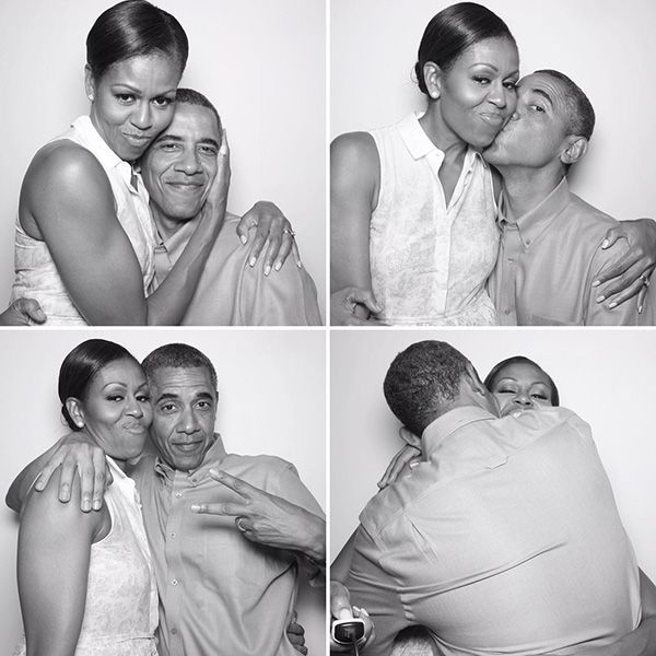 Michelle Obama shares intimate kissing photos with husband Barack Obama that need to be seen ...