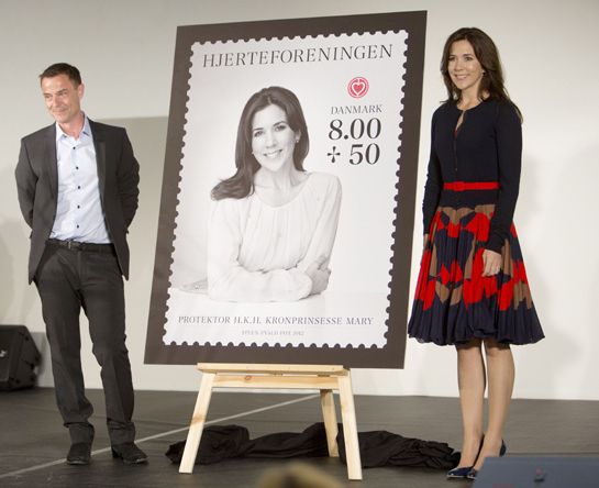 Princess Mary stamp: The Danish royal has featured on a stamp to raise ...
