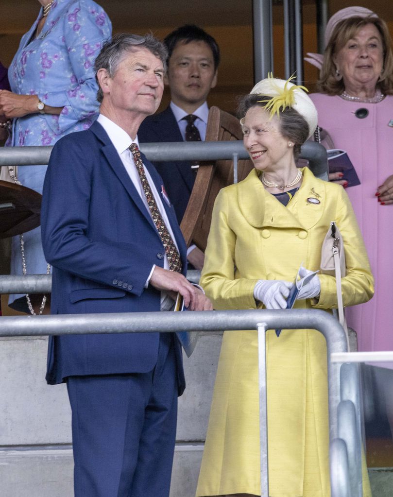 Princess Anne recreates iconic outfit from the 60s in fitted dress for ...