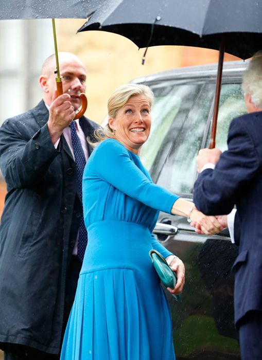 Meghan Markle, the Queen and more royals caught out in the rain | HELLO!