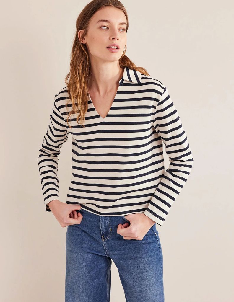 The collared striped sweater is trending right now - shop our ...