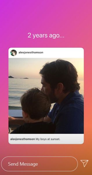 The One Show's Alex Jones shares rare photo of son and husband proving ...