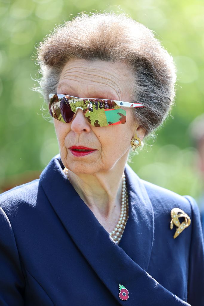 Princess Anne surprises in cropped jacket and unexpected accessory | HELLO!