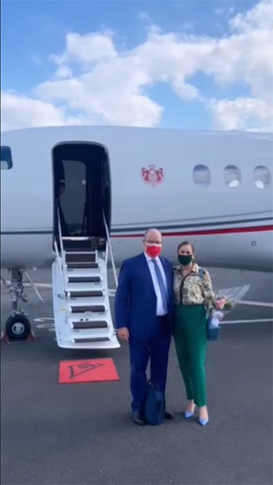 Prince Albert of Monaco's FOUR children pose together in never-before ...