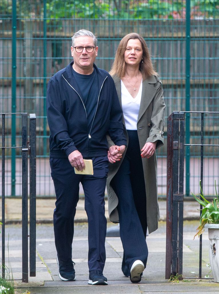 Keir Starmer's glam wife Victoria wows in fringed leather vest at ...