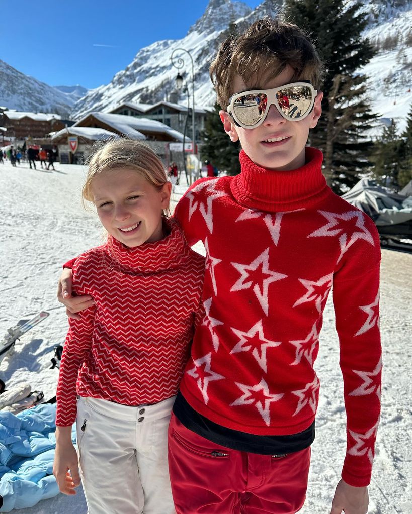 Meet Justin Rose's rarely-seen children Leo and Lottie - identical to ...