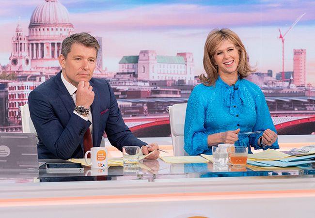 GMB’s Kate Garraway wows in must-see silk midi dress | HELLO!