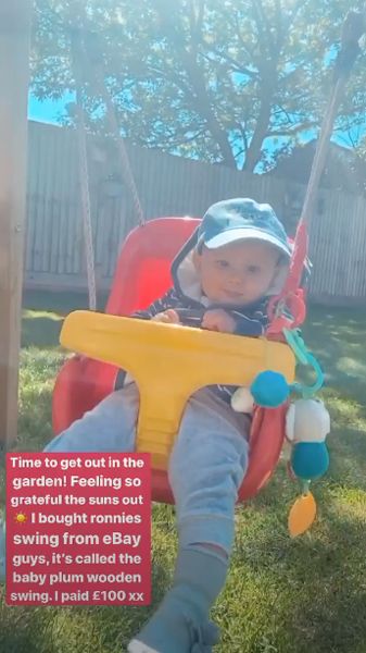 Mrs Hinch's son Ronnie's bargain swing set is a quarantine must-have ...