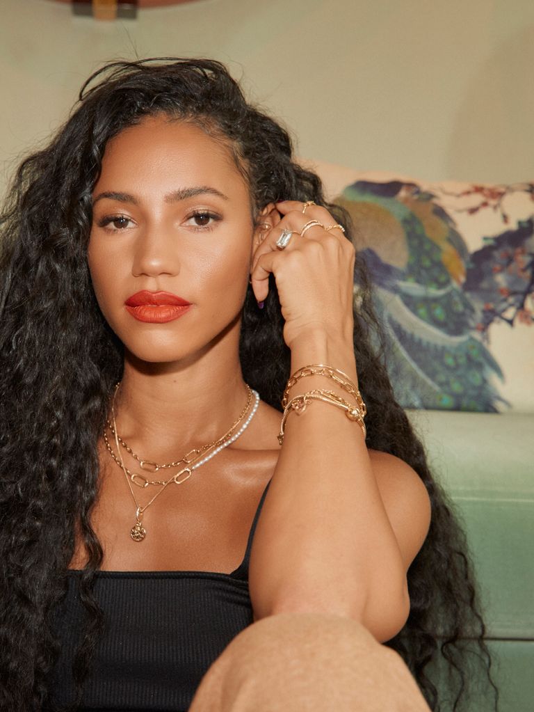 Vick Hope looks flawless as she celebrates exciting new Pandora ...