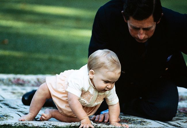 King Charles III dotes on babies Prince William and Prince Harry: 10 ...