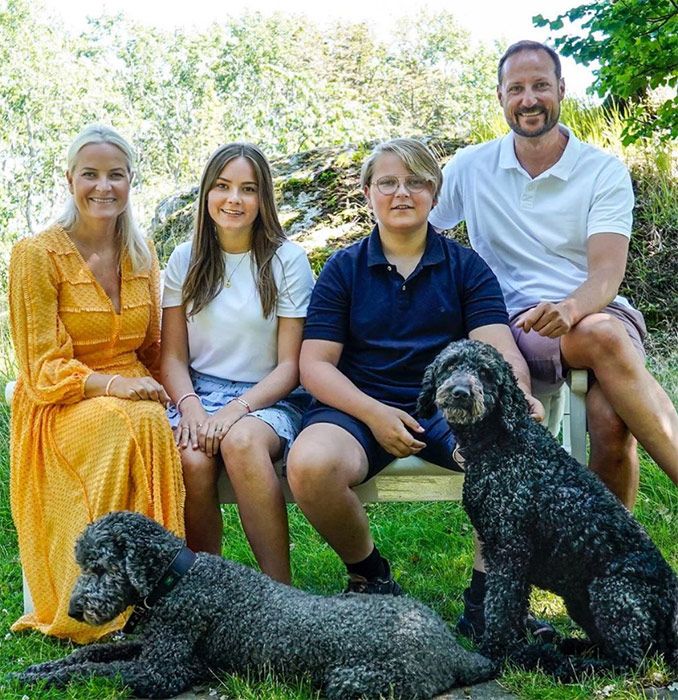 Royal families on summer staycation holidays: Crown Princess Mary ...