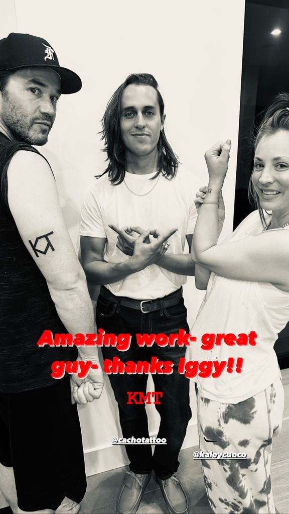 Kaley Cuoco reveals the heartfelt gesture Tom Pelphrey made for her and ...