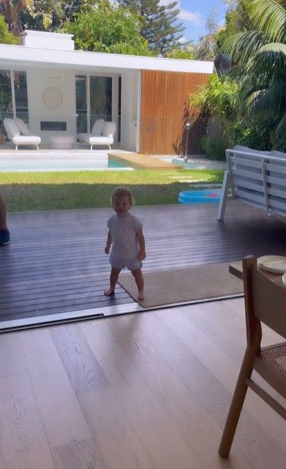 Rebel Wilson's daughter, one, looks so tall in video inside spectacular ...