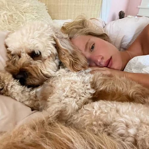 Christie Brinkleys Model Daughter Sailor Stuns In Metallic Bralette