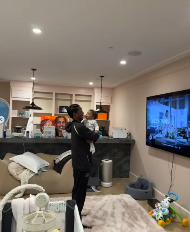 Rihanna and ASAP Rocky's cluttered home to raise RZA, Riot and third ...