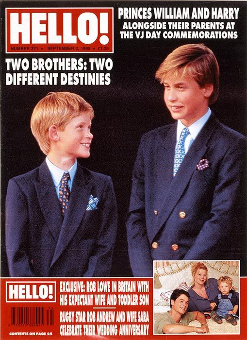 HELLO! In History: Princes William and Harry | HELLO!