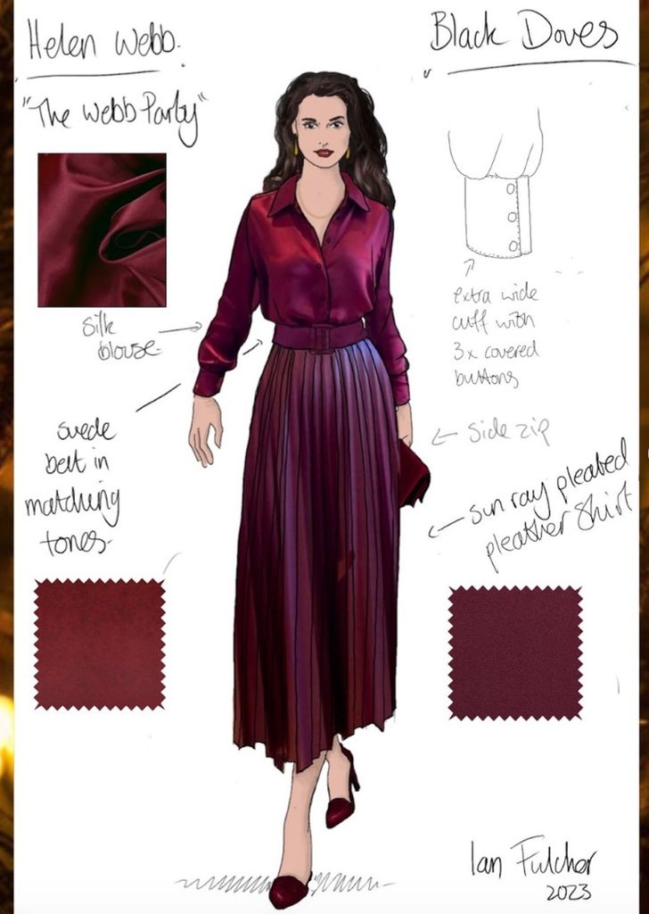 Keira Knightley's iconic winter outfits in Black Doves: Shop the looks ...