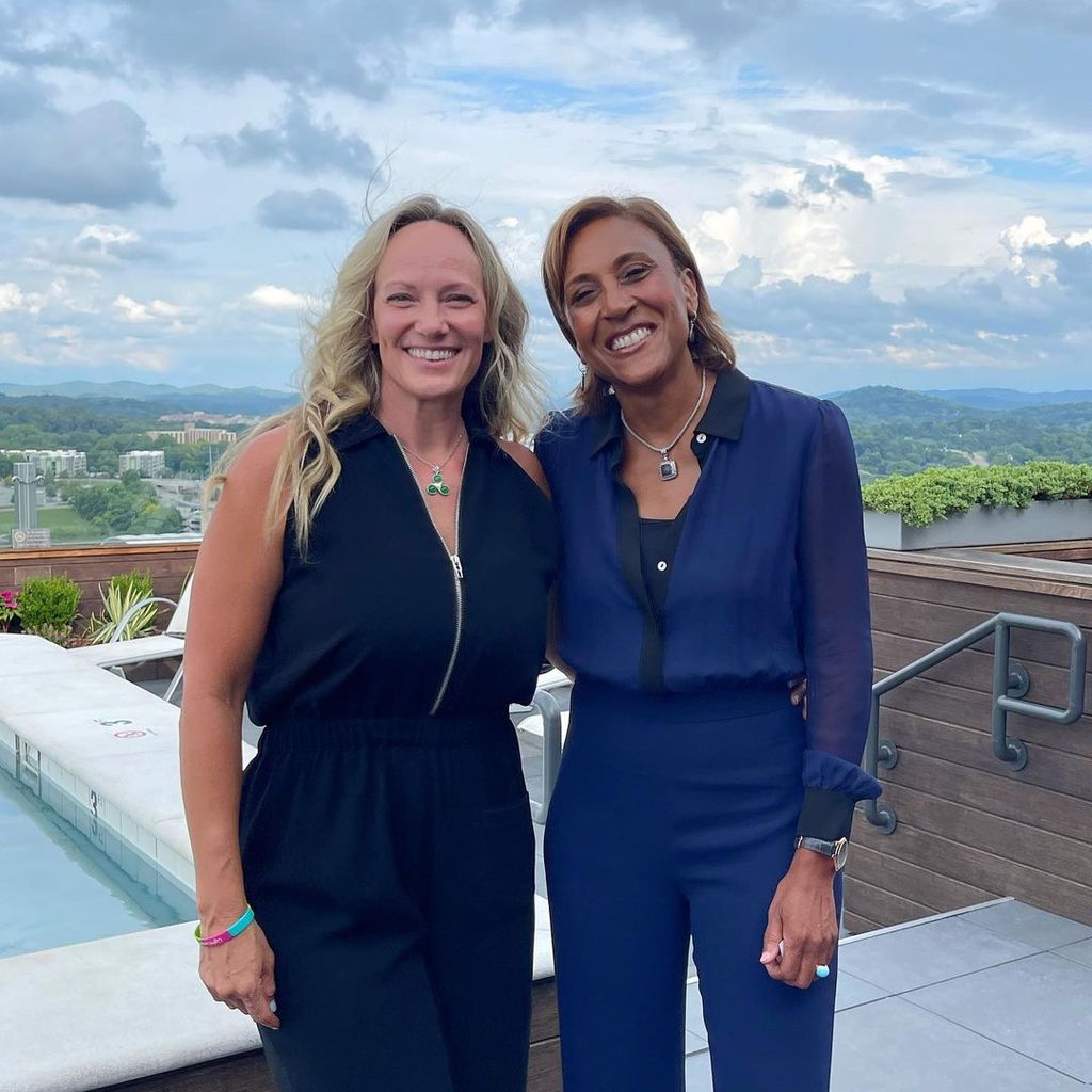 GMA's Robin Roberts and partner celebrate long-awaited moment - 'Ohhhh ...