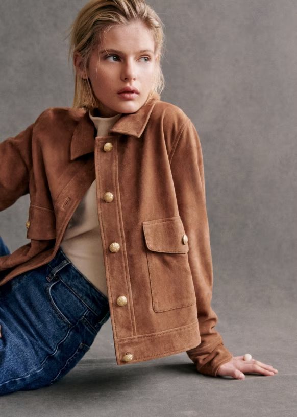 Suede jackets are everywhere for 2025 - these are the best suede ...
