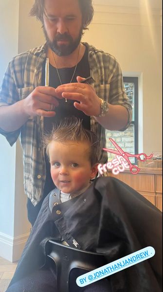 Jamie Redknapp shares adorable photo of son Raphael from family home ...