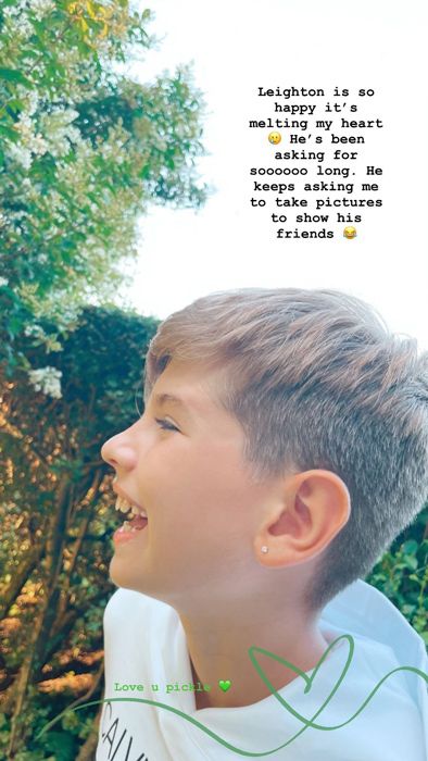 Stacey Solomon's son Leighton, 9, and fiancé Joe Swash get matching ...