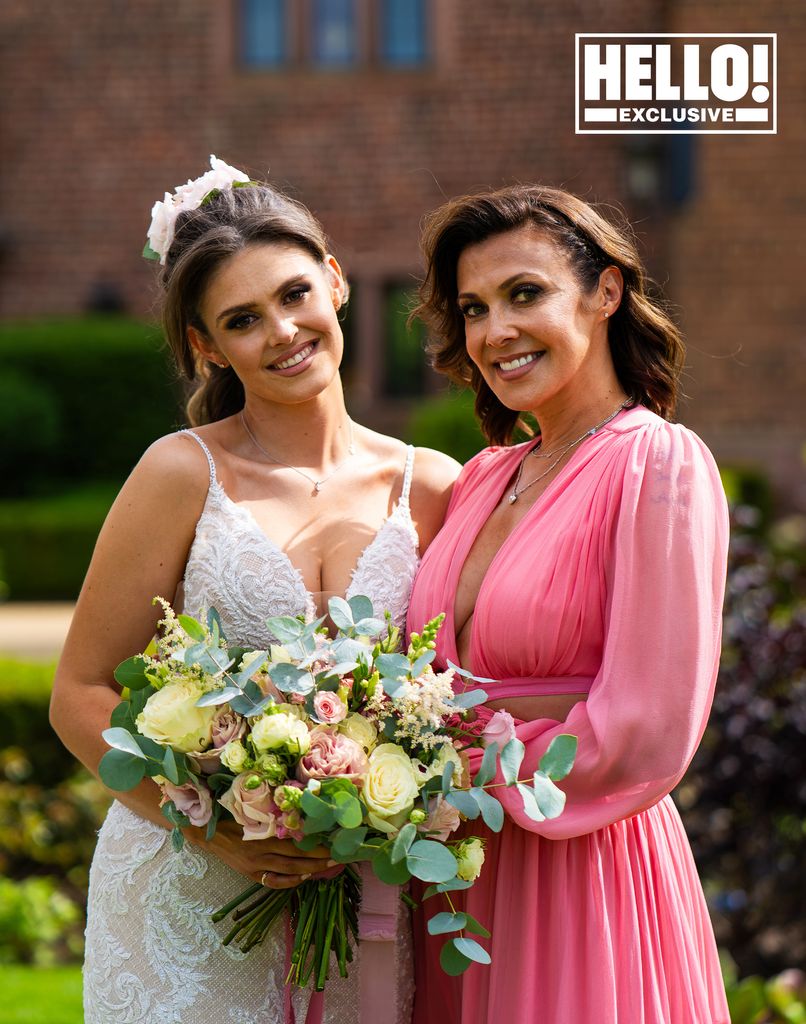 Kym Marsh is a beautiful mother-of-the-bride alongside lookalike ...
