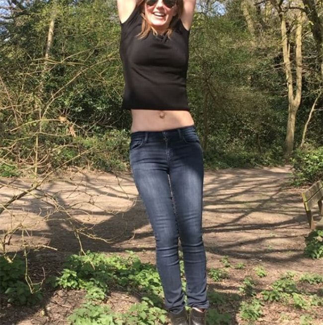 Geri Halliwell shows off post baby body on first holiday with Monty ...