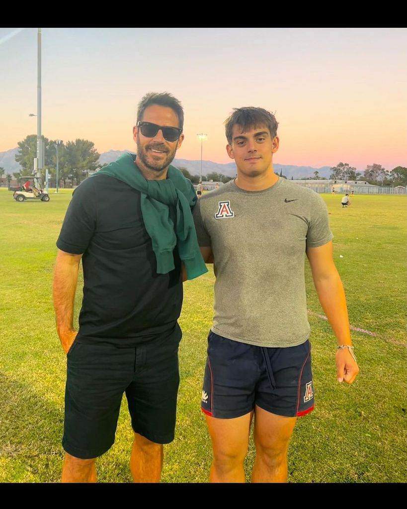 Jamie Redknapp shares pride as son Raphael, 1, reaches new football ...