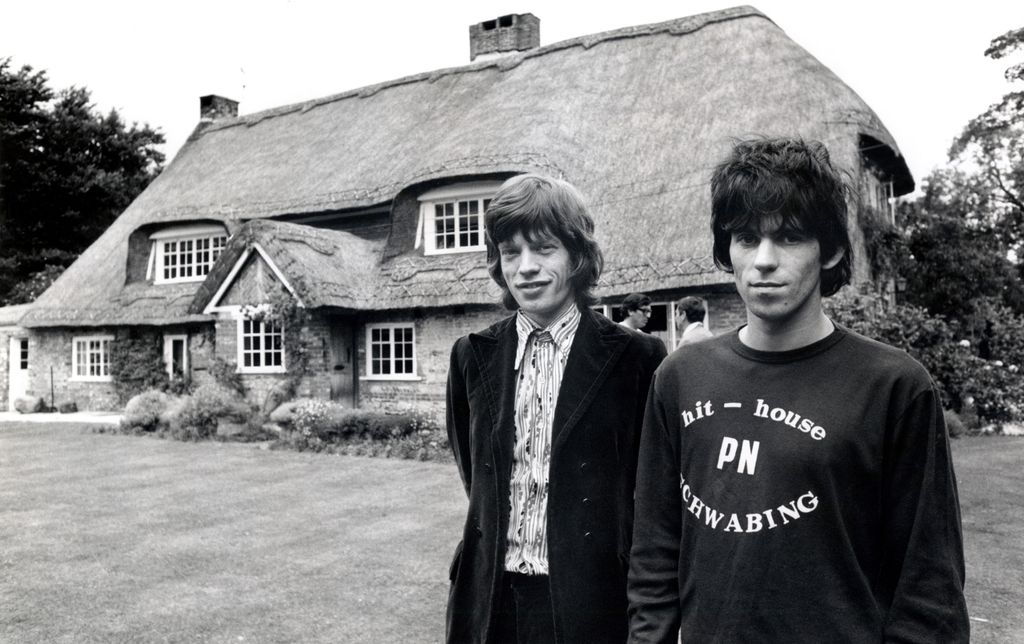 Mick Jagger's 18th-century 'haven of peace' where he parties with his 8 ...