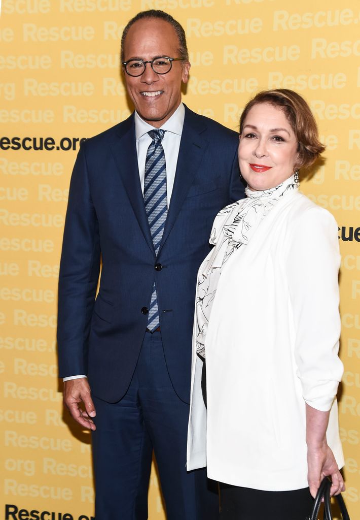 Meet NBC anchor Lester Holt's family: from his wife of 40 years to son ...