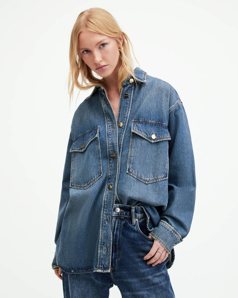 8 best denim shirts to embrace double denim right now | HELLO!