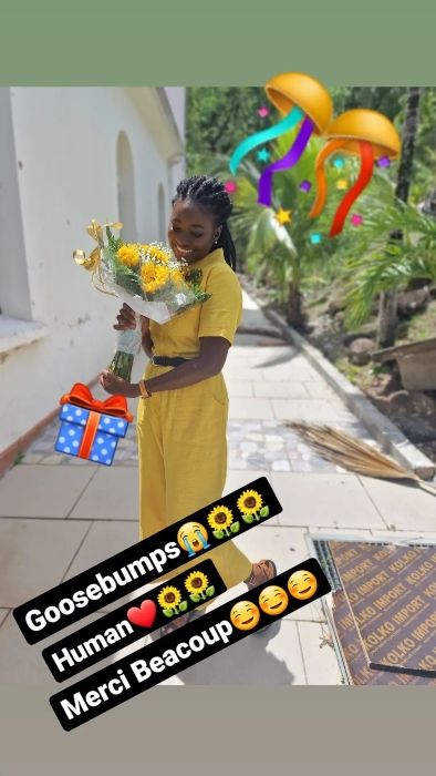 Death in Paradise star Shantol Jackson celebrates birthday during ...