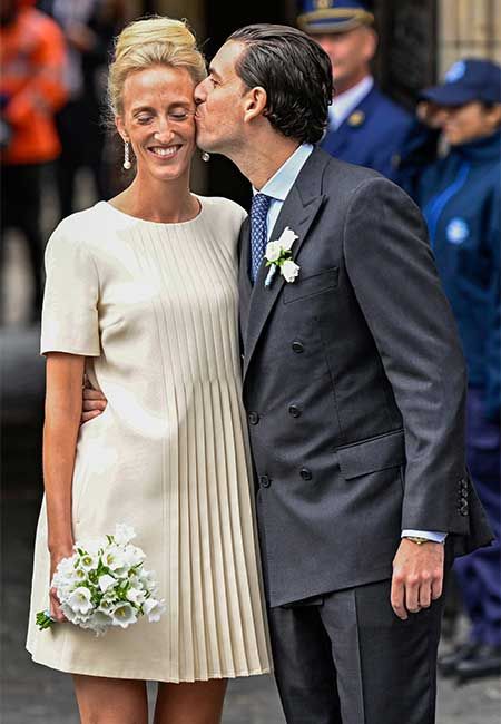 Princess Maria Laura of Belgium stuns in unexpected mini wedding dress ...