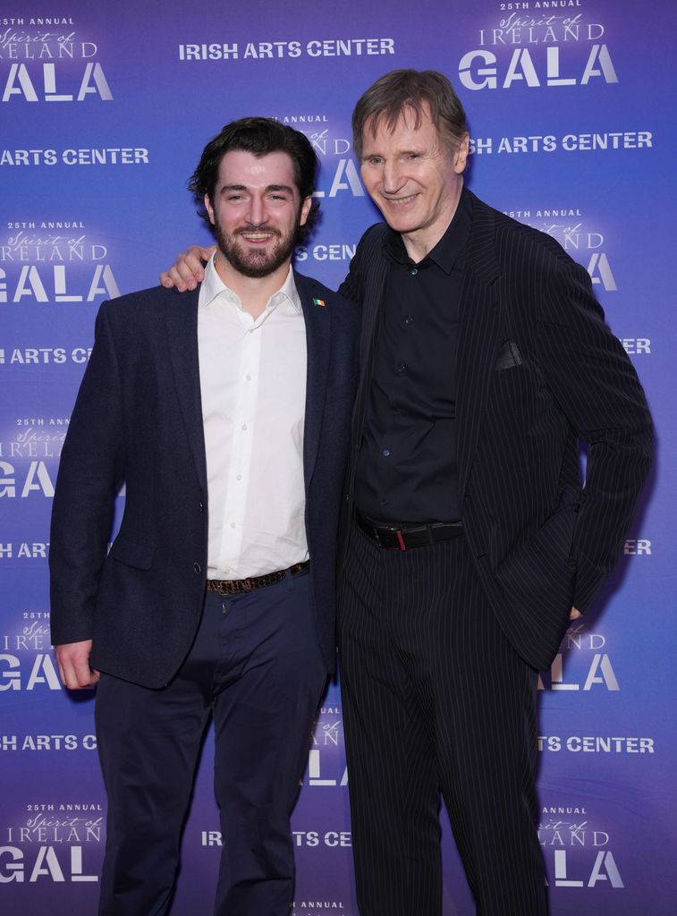 All we know about Liam Neeson's two lookalike sons who he welcomed with ...