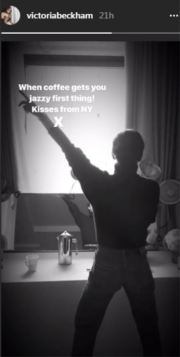 Spice Girl Victoria Beckham practices her dance moves | HELLO!