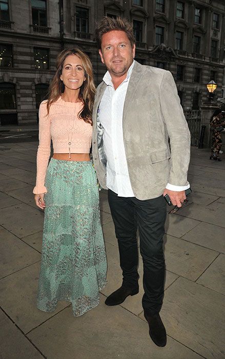 James Martin and girlfriend Louise Davies make rare joint appearance on glamorous night out | HELLO!