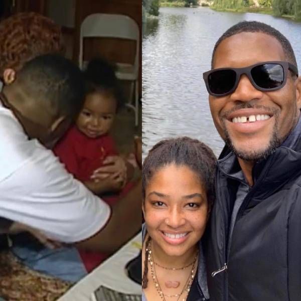 Michael Strahan is a 'proud dad' as he celebrates with baby photo as ...