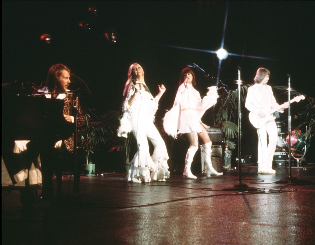 ABBA's Agnetha is going solo - check out the iconic band's best fashion ...