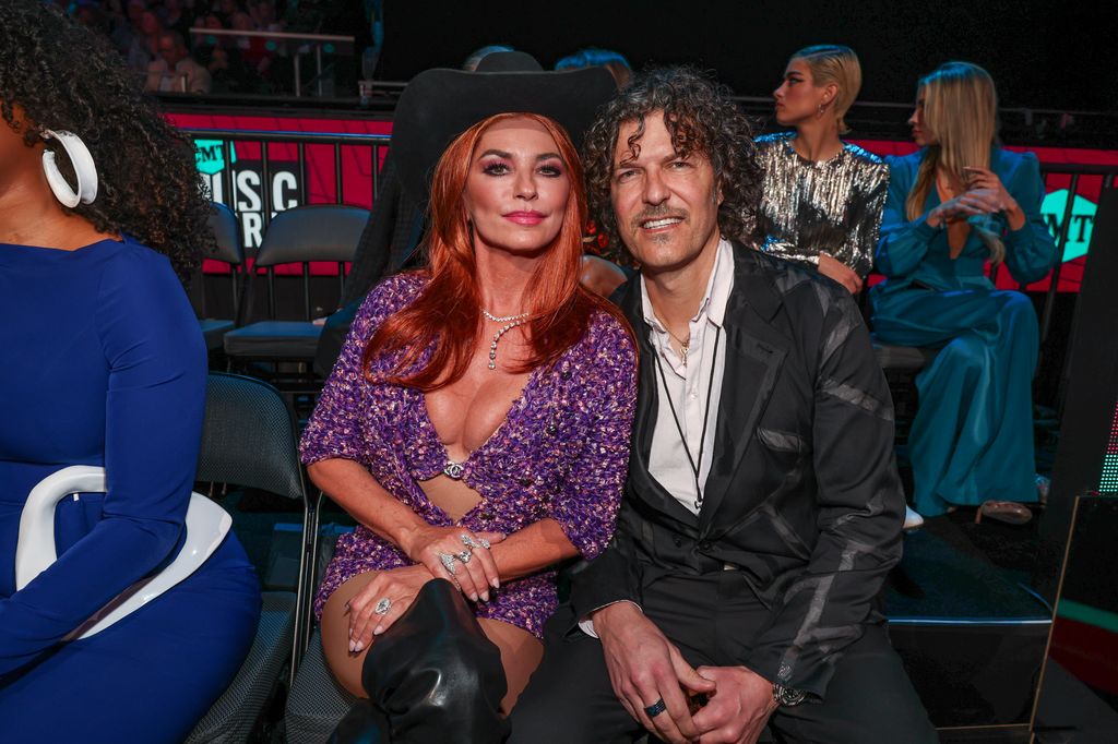 Shania Twain Dazzles In Show Stopping Ultra Mini Dress And Thigh High Boots For Latest Queen Of