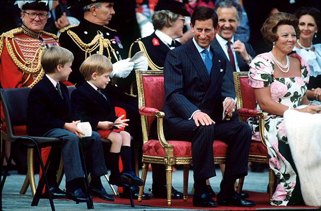 King Charles III's happiest moments with his sons Prince Harry and ...