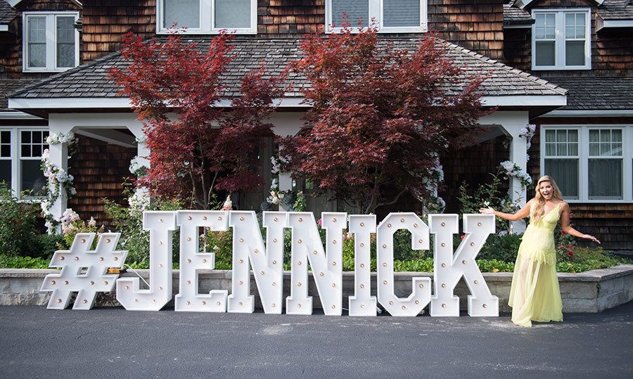 Jenna Bitove and Nick Freda wedding photos | HELLO!