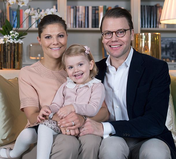 Princess Estelle joins Princess Victoria and Prince Daniel for a series ...