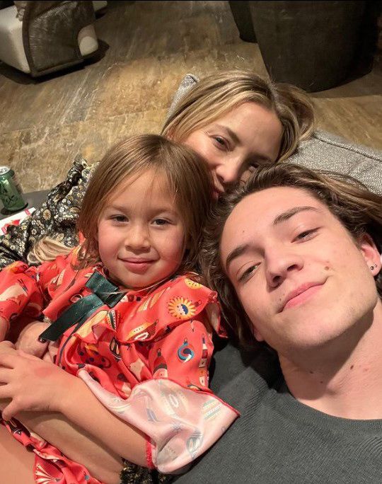 Kate Hudson's son is SO grown up in emotional reunion photo | HELLO!