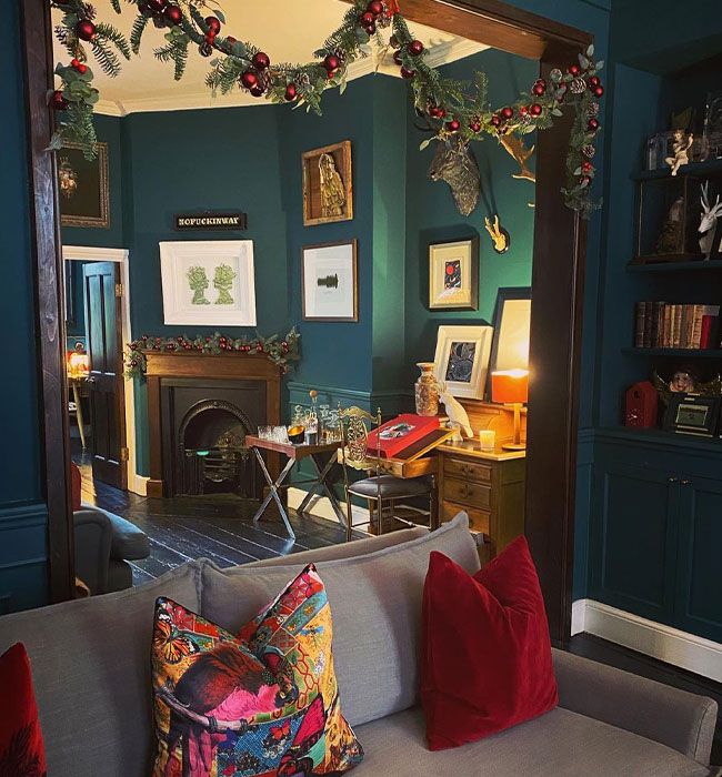 Gok Wan's home is a Christmas grotto | HELLO!