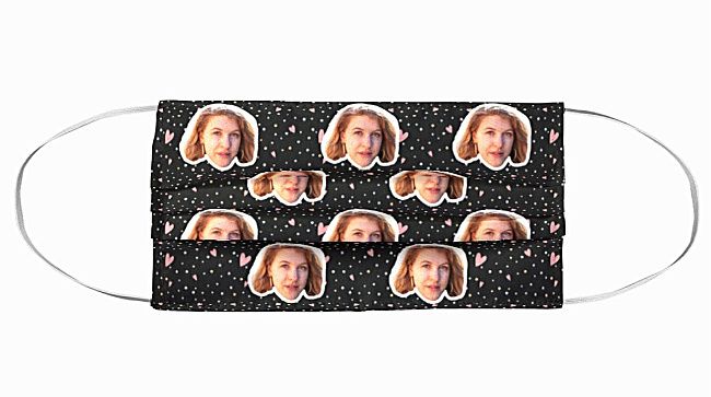 Loved Khloé Kardashian's personalised face masks at her birthday party ...