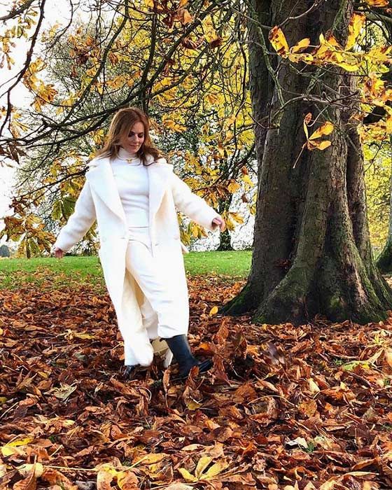 Geri Horner dons unexpected colour to show off short hair ...