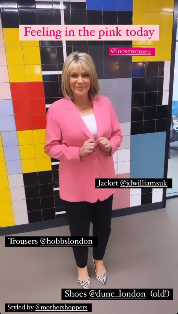 Loose Women's Ruth Langsford dazzles in daring summer look inspired by ...