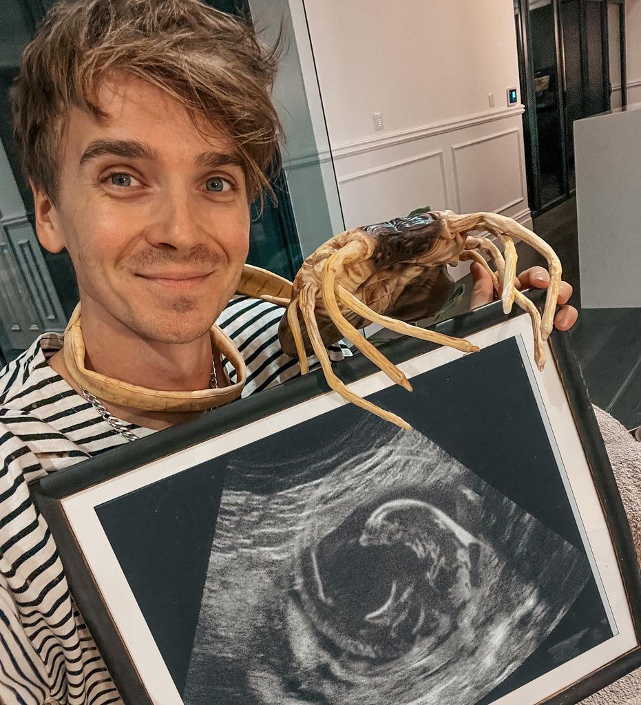 Joe Sugg reveals family's reaction to Halloween 'baby announcement ...