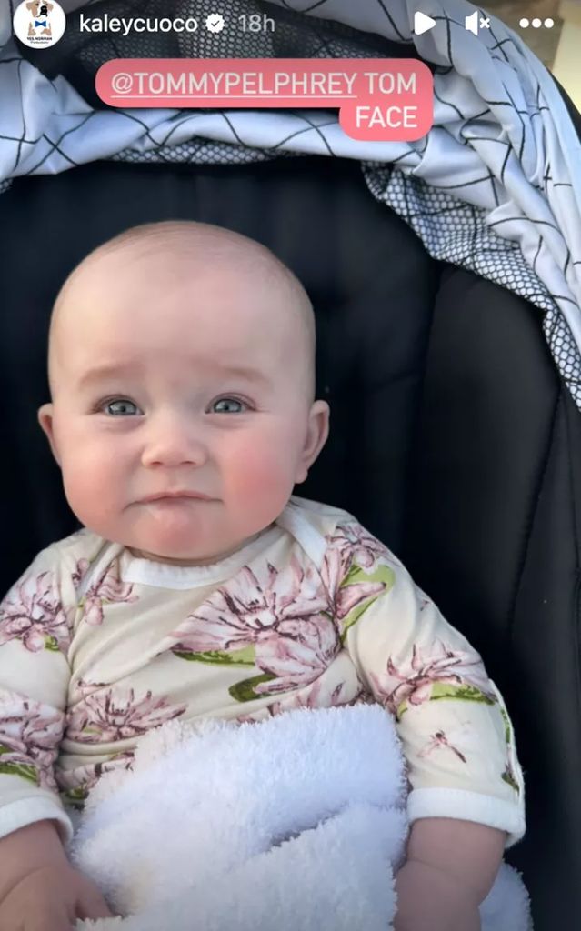 Kaley Cuoco and Tom Pelphrey reunite with daughter Matilda but come ...